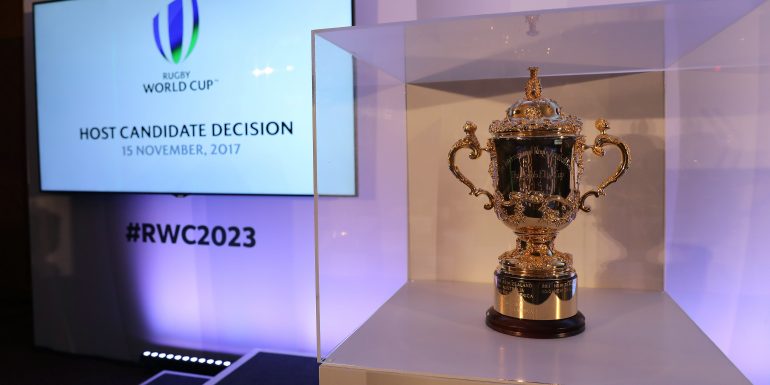 An Corn Domhanda Rugbaí 2023 ag dul chun na Fraince – Tuairisc.ie