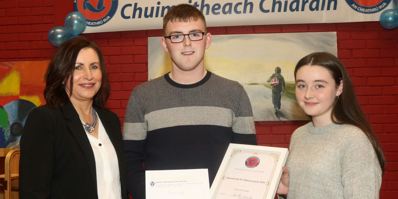 GAILEARAÍ: Sparánacht PJ Mhuiceanach bronnta i Scoil Chuimsitheach ...