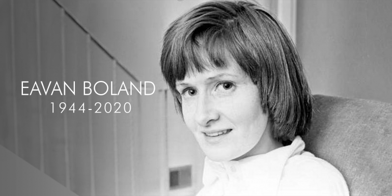 Eavan Boland duine de mhórfhilí na hÉireann, tar éis bháis – Tuairisc.ie