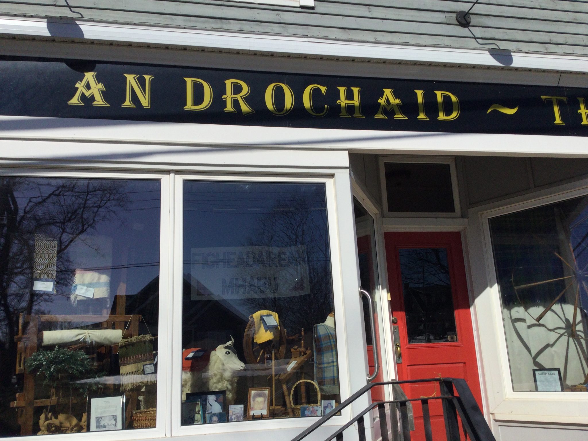 LITIR ÓN ALBAIN NUA: Nílim sásta Éireannach a thabhairt orm fhéin agus ...