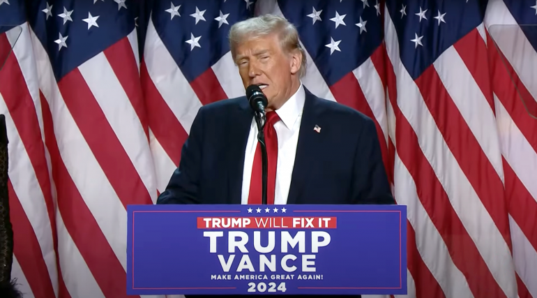 Ní foláir an cheist a chur, cé hé an fíorTrump? – Tuairisc.ie