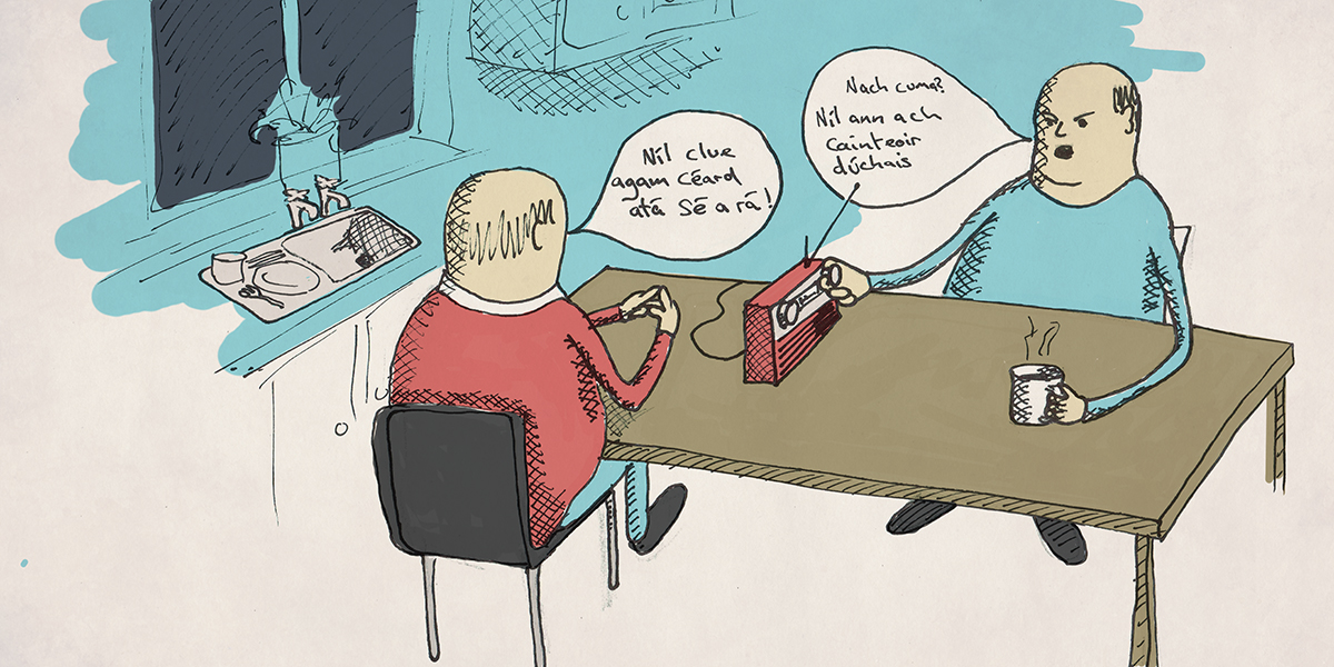 ‘Tá mo fhoghraíocht chomh maith le do fhoghraíocht!’ – Tuairisc.ie